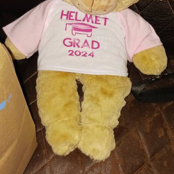 Baby Helmet Cranial Band Bear Graduation Shirt, Doc Band Graduation ...
