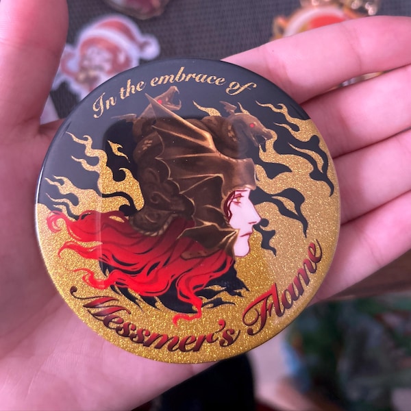 Elden Ring - Messmer the Impaler Large Button Badge - Etsy