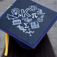 Grad Cap Topper Shoot for the Moon , Graduation Cap Decorations by ...