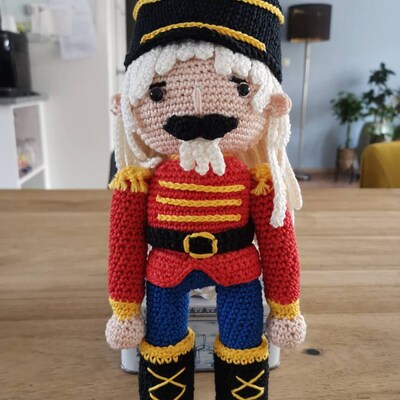 The Nutcracker Crochet PDF Amigurumi Pattern Instructions. Christmas ...