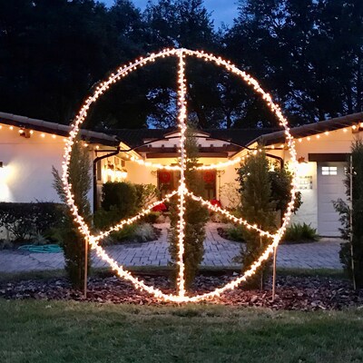 The Giant Peace Sign - Etsy