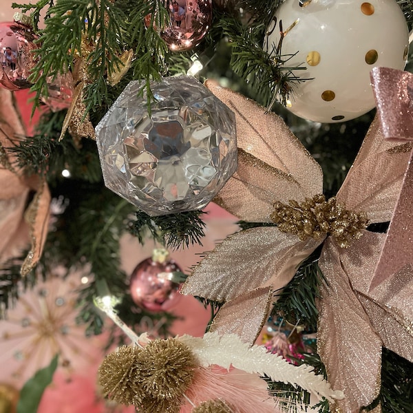 Acrylic Gem 4 Inch Ornament, Square/round Acrylic Gem, SOLD SEPERATELY ...