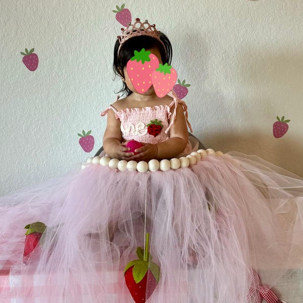 One Romper First Birthday Outfit First Birthday Romper Hand-embroidered ...