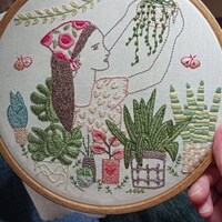 Tea Time Hand Embroidery Pattern - Etsy Canada