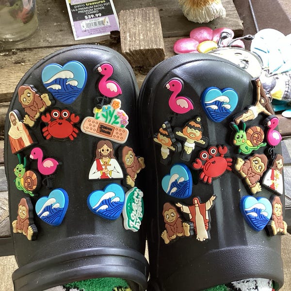 Spooky Ghost Scythe Clog Charm: Halloween Shoe Accessory, Whimsical ...