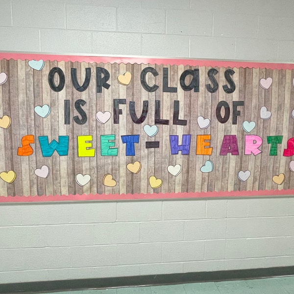 Sweetheart Candy Bulletin Board | Valentine's Day Bulletin Board ...