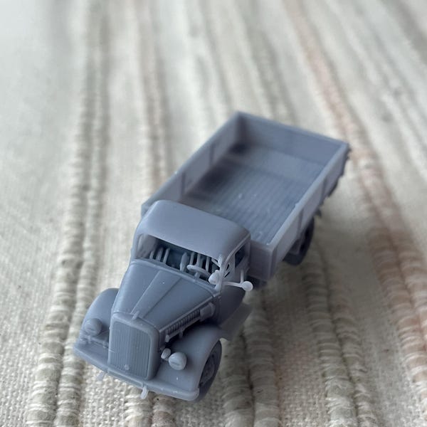 WWII ITALIAN - Breda 51 52 Coloniale Dovunque - 1/100 15mm 1/87 Ho 1/72 ...