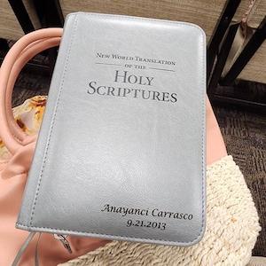 Bible Cover Jw English Bible Cover Jw Gift Elders Gifts Jw - Etsy