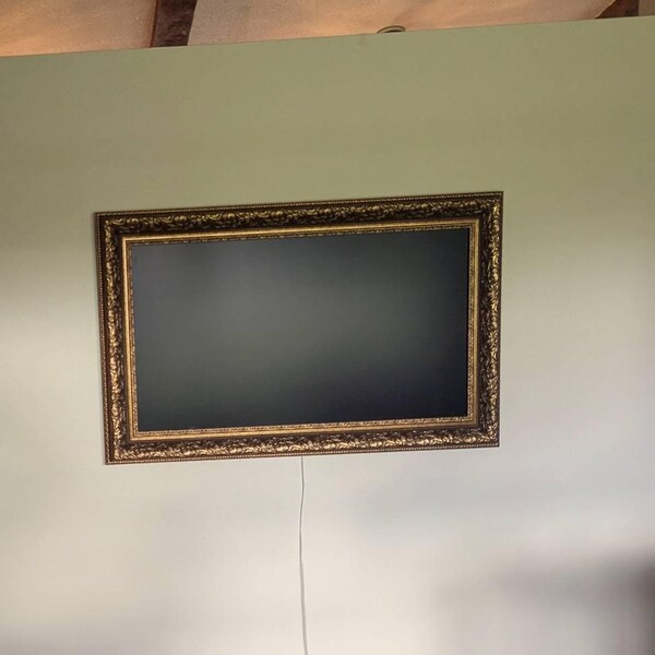 Samsung Frame Tv Bezel, Custom Brand Tv Frame,frame TV Frames, Handmade ...