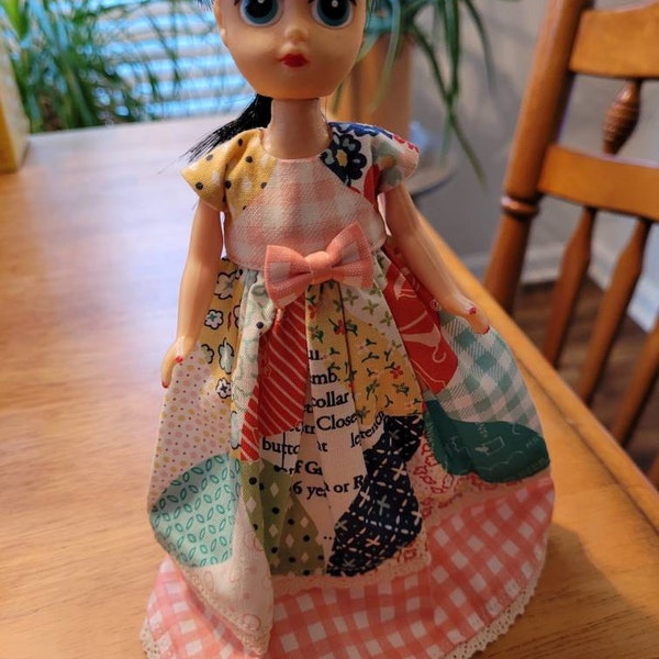 Labubu Macaron Outfit, Labubu Dress, Labubu Clothes,bear Lover Printed ...