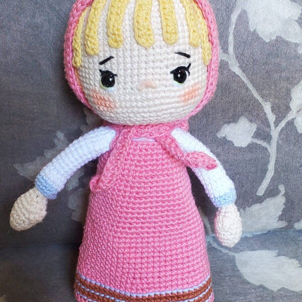 Masha English Pattern - Etsy