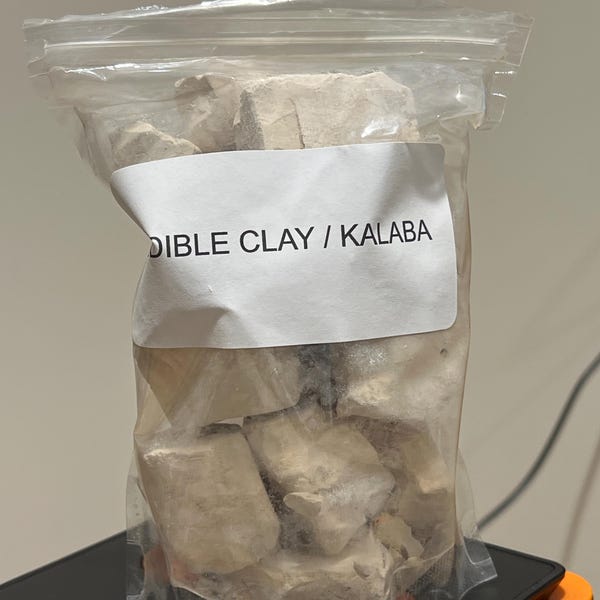 Edible Clay/ Kalaba / Marble Chalk /calabash Chalk / Calaba / Calabar ...