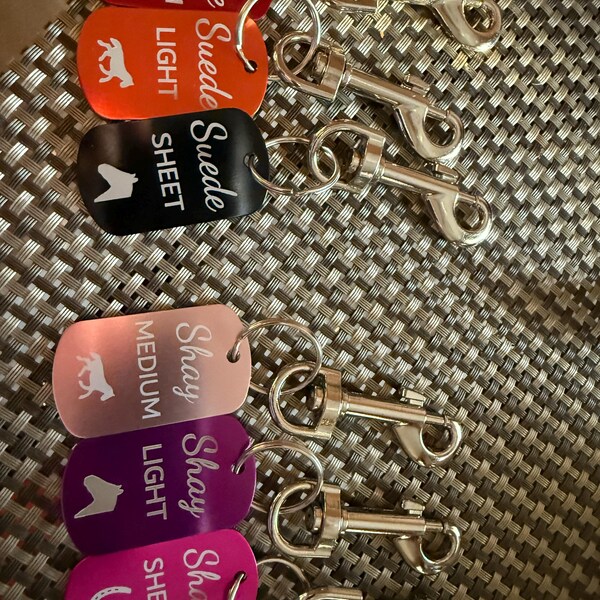 Personalized Horse Blanket Tag, Horse Rug Tag, Tack Tag, Horse Name Tag ...