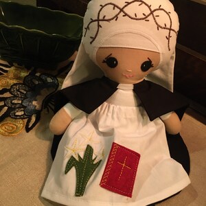 Mary Finger Puppet Doll Ornament PDF Pattern Catholic Toy DIY | Etsy