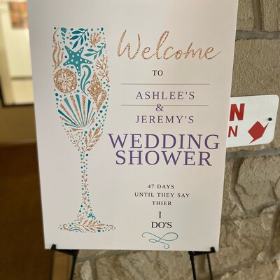 Beach Bridal Shower Signs Bundle Beach Bridal Shower Sign - Etsy