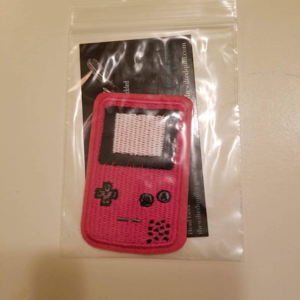 Game Boy Iron on Patch - Etsy
