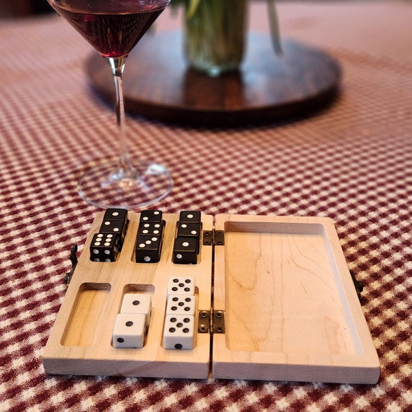 Lidded Knuckle Bones Game Set - Etsy