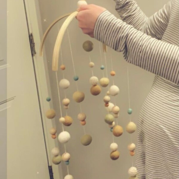 CUSTOM Design Baby Mobile- Design Your Own Felt Baby Mobile | Deluxe ...