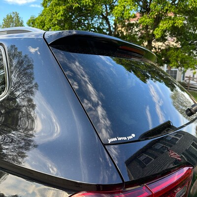 Different Messages to Choose From Christian Car Mirror Decal Faith ...