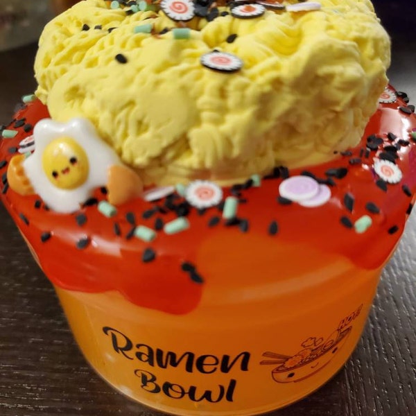 Ramen Bowl, DIY Slime, Ramen Slime, Jelly Slime, Jelly Creme Slime ...