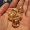 16mm Medusa Jellyfish Glass Mega Marble Players 5/8th Pack of 5 ...