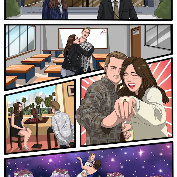 Personalized Custom Comic Book Comic Strip Gift - Etsy