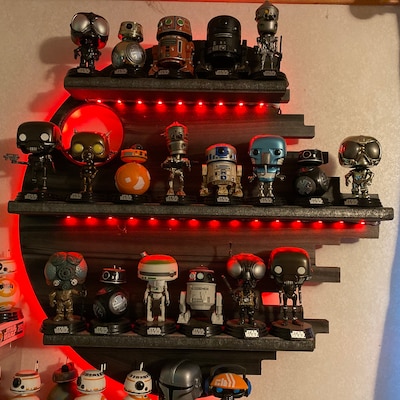 Funko Pop Shelves, Funko Pop Display Case Light Up, Funko Pop Storage ...