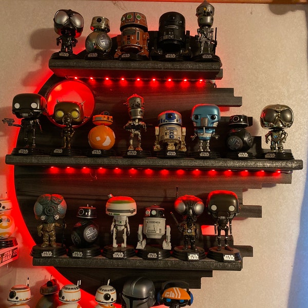 Funko Pop Shelves, Funko Pop Display Case Light Up, Funko Pop Storage ...