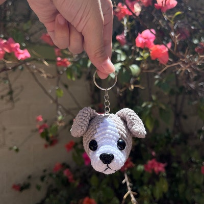 Amigurumi Dog Keycahin PATTERN, Crochet Dog Xmas Tree Decor, Crochet ...