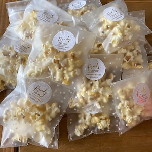 Fill Your Own Popcorn Favours // Baby Shower Favours // Ready to Pop ...