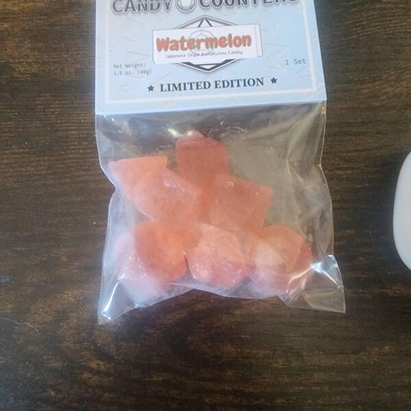 Pineapple Candy Dice, Kohakutou Gummies, Dungeons and Dragons, Roll for ...