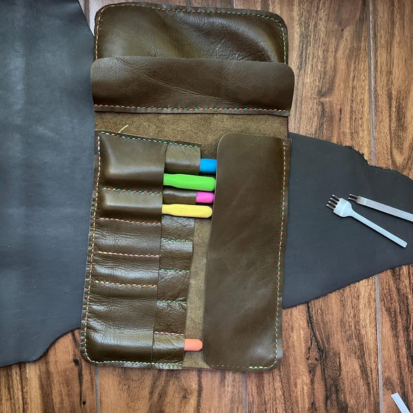 Leather Make up Bag Pattern, Toiletry Bag Pattern, Toiletry Bag Pdf ...