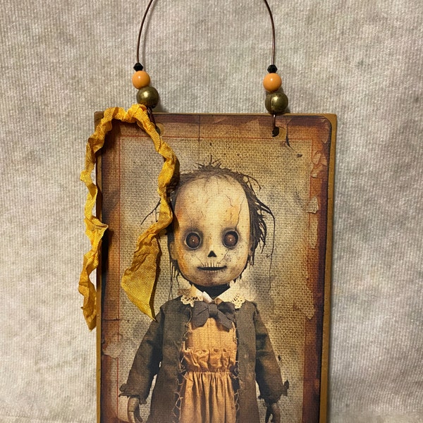 Very Scary Junk Journal Bundle Steampunk Doll, 90 Scary Doll ...