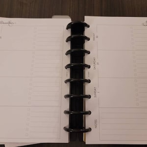 Address Book Inserts Personal and Business Contacts Pages - Etsy