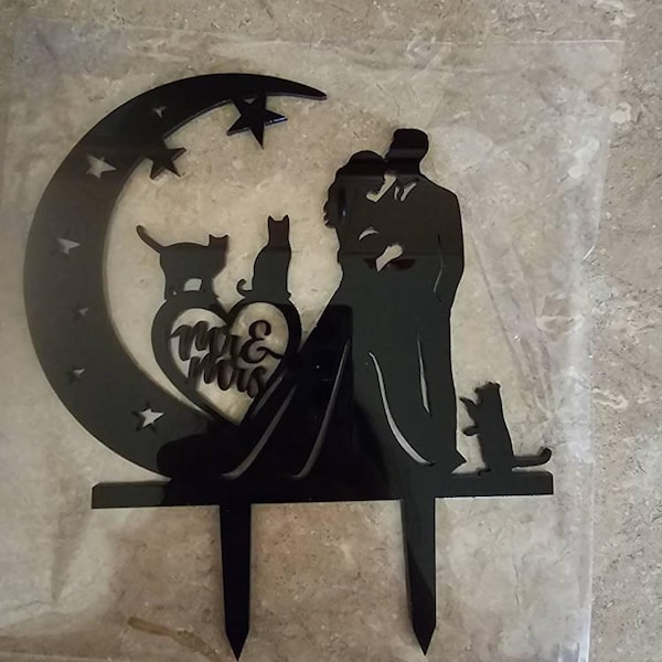 Gatsby Wedding Cake Toppers, Retro Car Cake Topper, Personalized Mafia ...