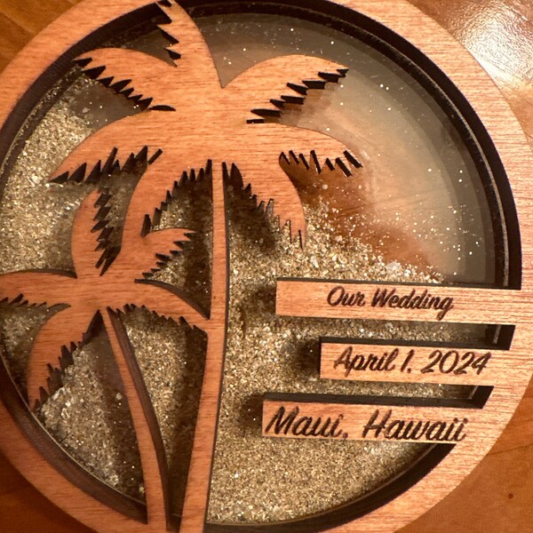 Beach Keepsake, Sand Jar, Beach Wedding Favor, Family Vacation Ornament ...