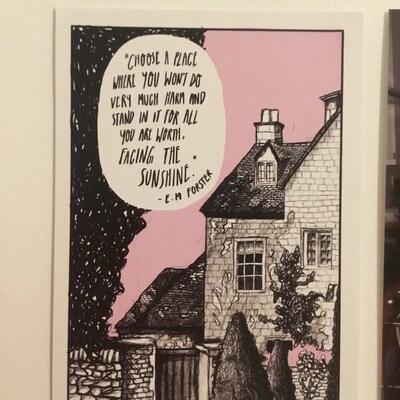 A3 Original Drawing Tree No.2 Nature Illustration - Etsy