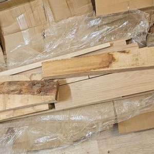 Planed Solid Ash Hardwood Timber Board, Prime Grade, Sanded, Square ...