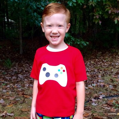 Video Game Controller Microsoft Xbox 360 Style Applique Embroidery ...