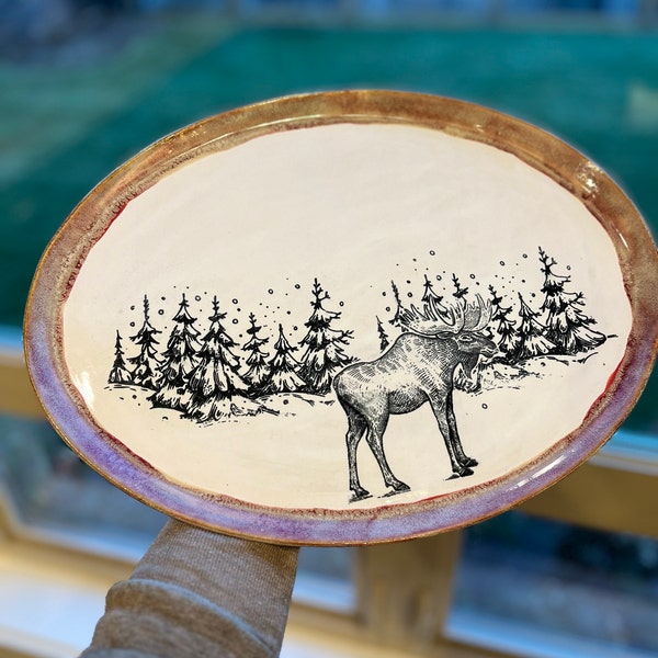 Ceramic Decal, Underglaze Transfer - Forest Animal - Etsy