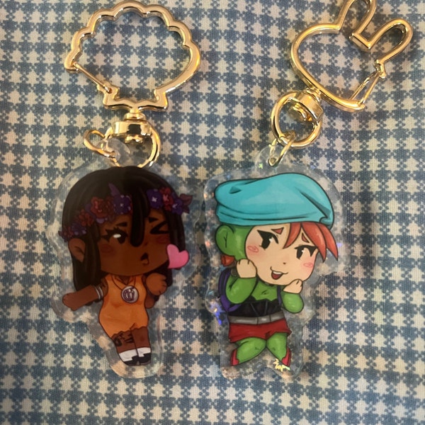 My Bizarre Subordinates OTP Duo Magnetic Keychains - Etsy