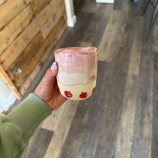 PREORDER Ceramic Travel Mug, Handmade Pottery Coffee Tea Cup, Ceramic ...