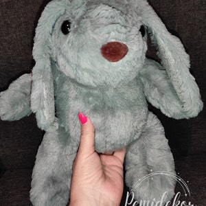 Adorable Bunny Rabbit Plush DIY Pattern digital File, Written ...