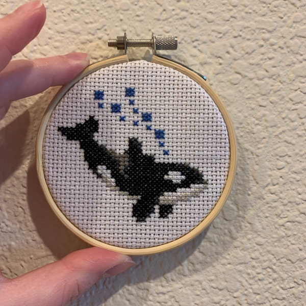 Orca Cross Stitch Pattern PDF Bundle - Set of 3 Killer Whale Patterns ...