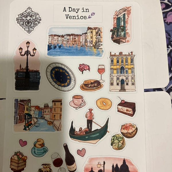 Copenhagen Stickers for Travel Journal Sticker for Journal Europe ...