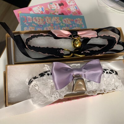 The Original Moo Cosplay/ushi/kemonomimi/petplay/hucow/lolita Collar - Etsy