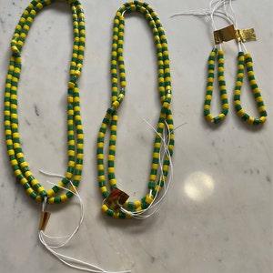 Large Bead Lucumi Orula Ilde Cuban & Traditional Yoruba Isese IFA IDE ...