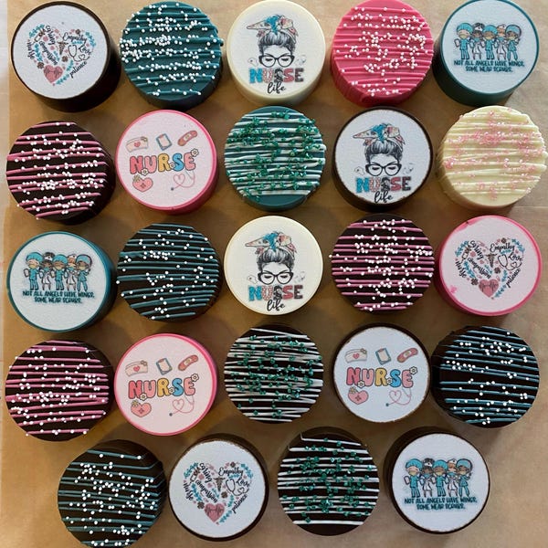Custom Edible Images Oreo Cupcake Toppers Drink Toppers 1" 2" - Etsy