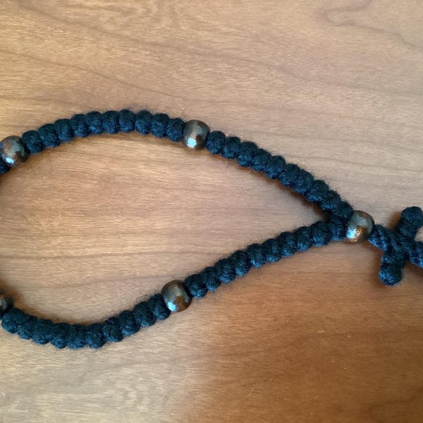 Traditional Handmade Prayer Rope/rosary (300-500 Knots), Made of ...