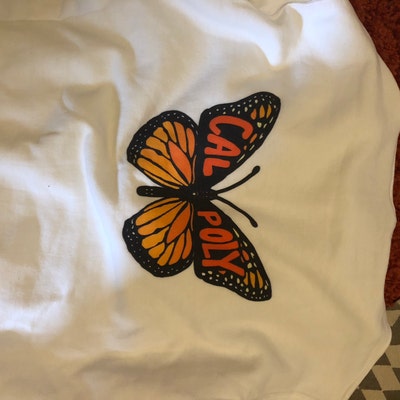 Cal Poly Butterfly Sticker - Etsy